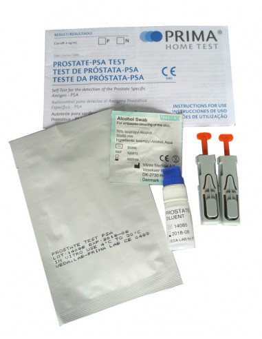 Test PSA-PROSTATE -Home test- Prima lab